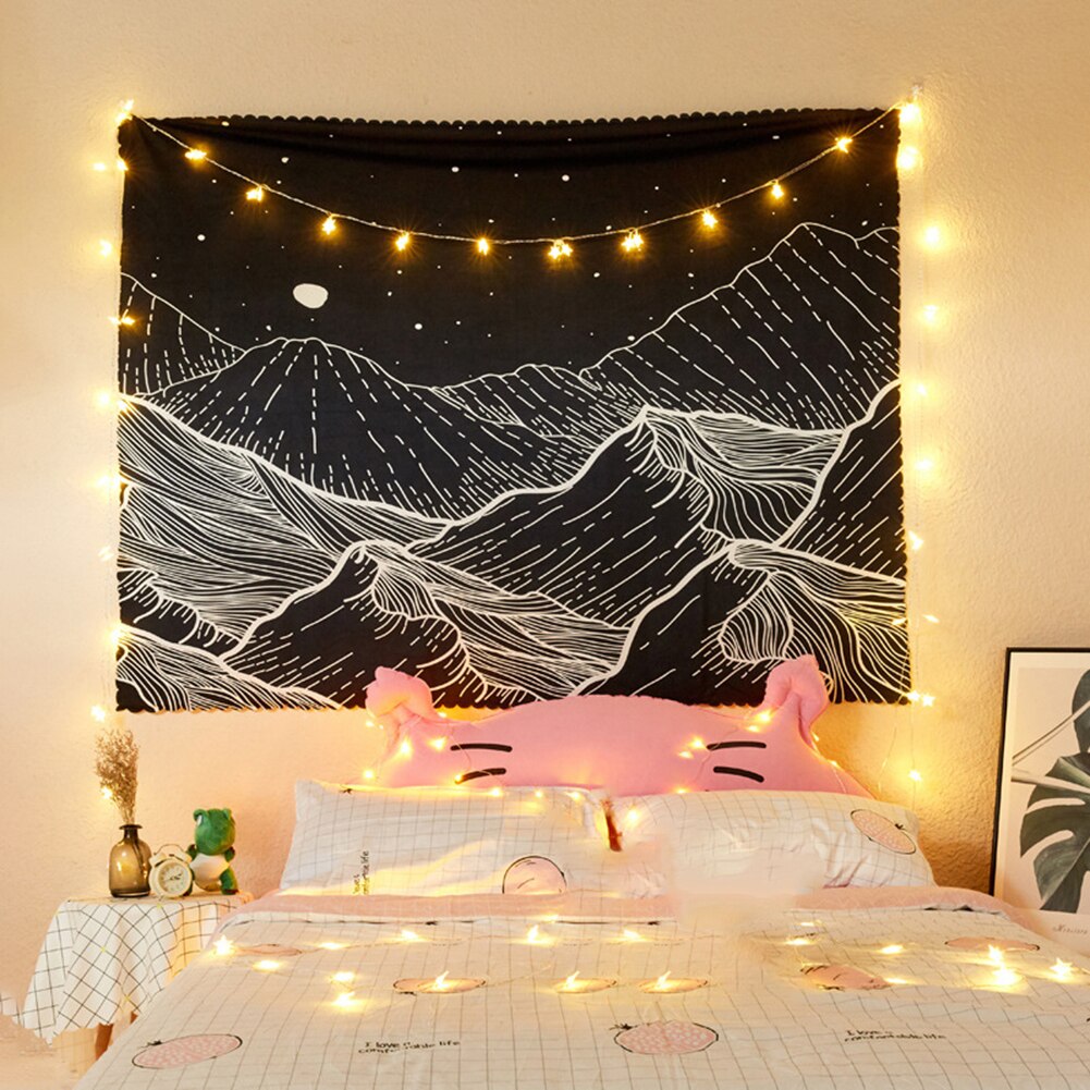 130*150/150*200 Scenic Patroon Muur Opknoping Wand... – Grandado