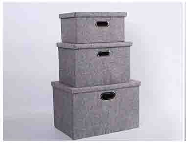 Cotton And Linen Storage Box Foldable Large Waterp... – Grandado