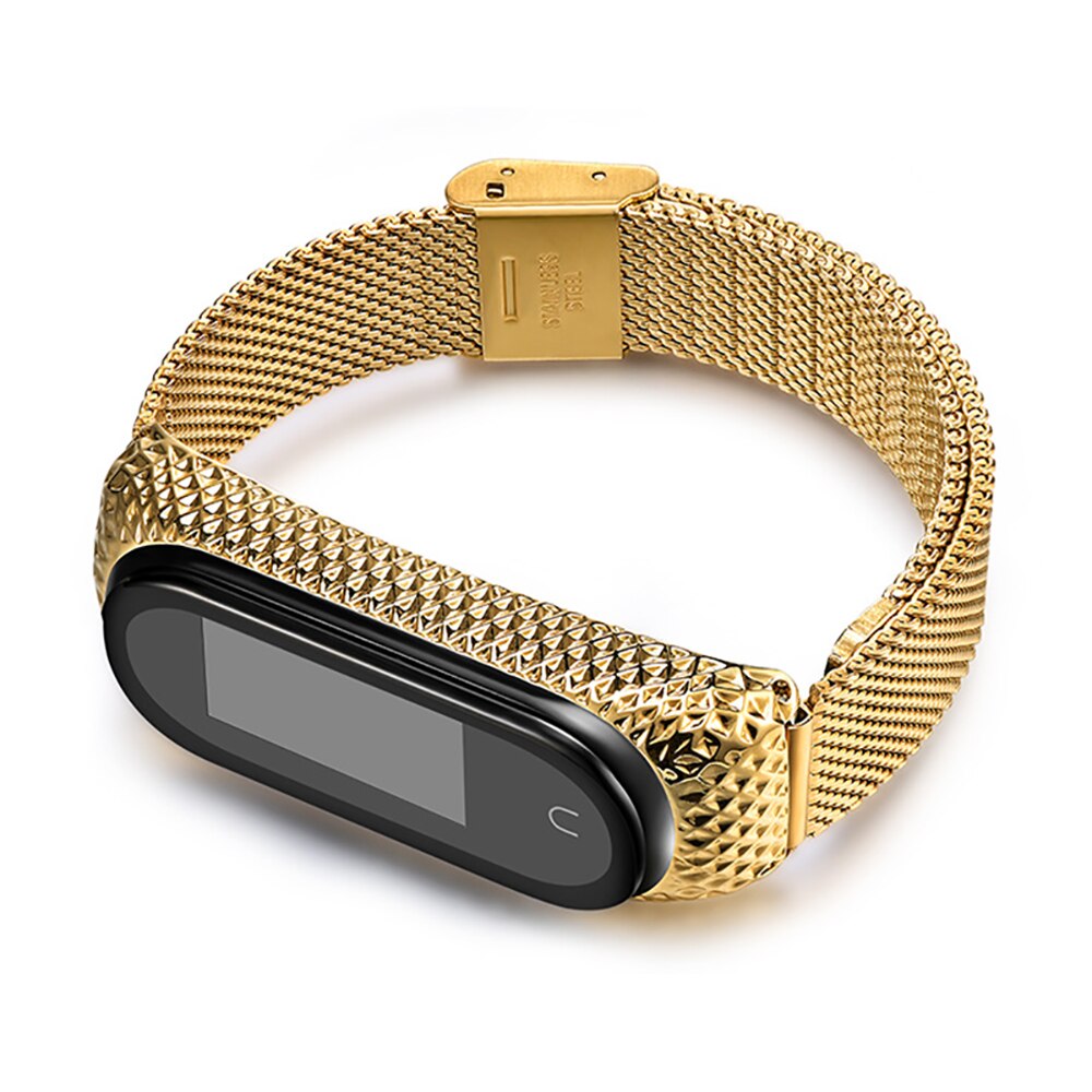 Metalen Band Voor Xiao Mi Mi Band 4 Roestvrij Stal... – Vicedeal