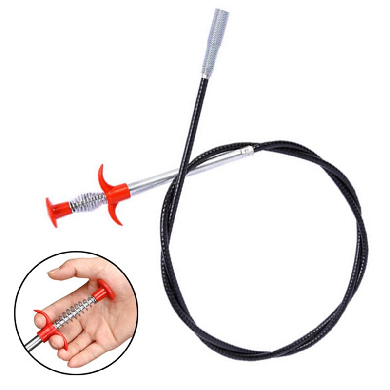 160cm Pipe Dredging Tools Drain Snake Drain Cleane... – Grandado