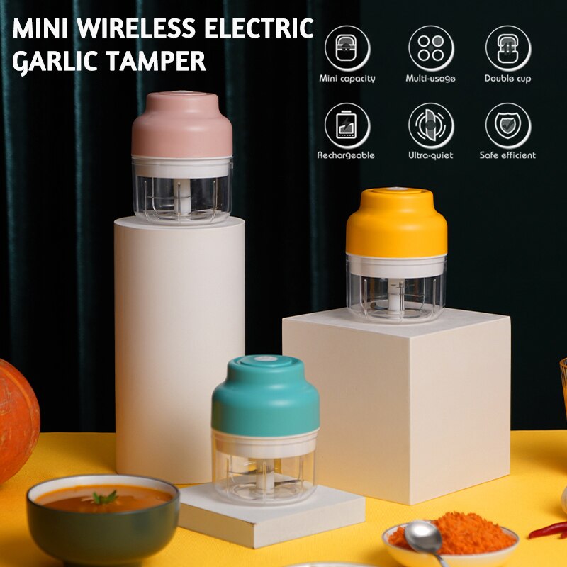 Mini Elektrische Knoflook Grinder Stevige Mini Cru... – Grandado