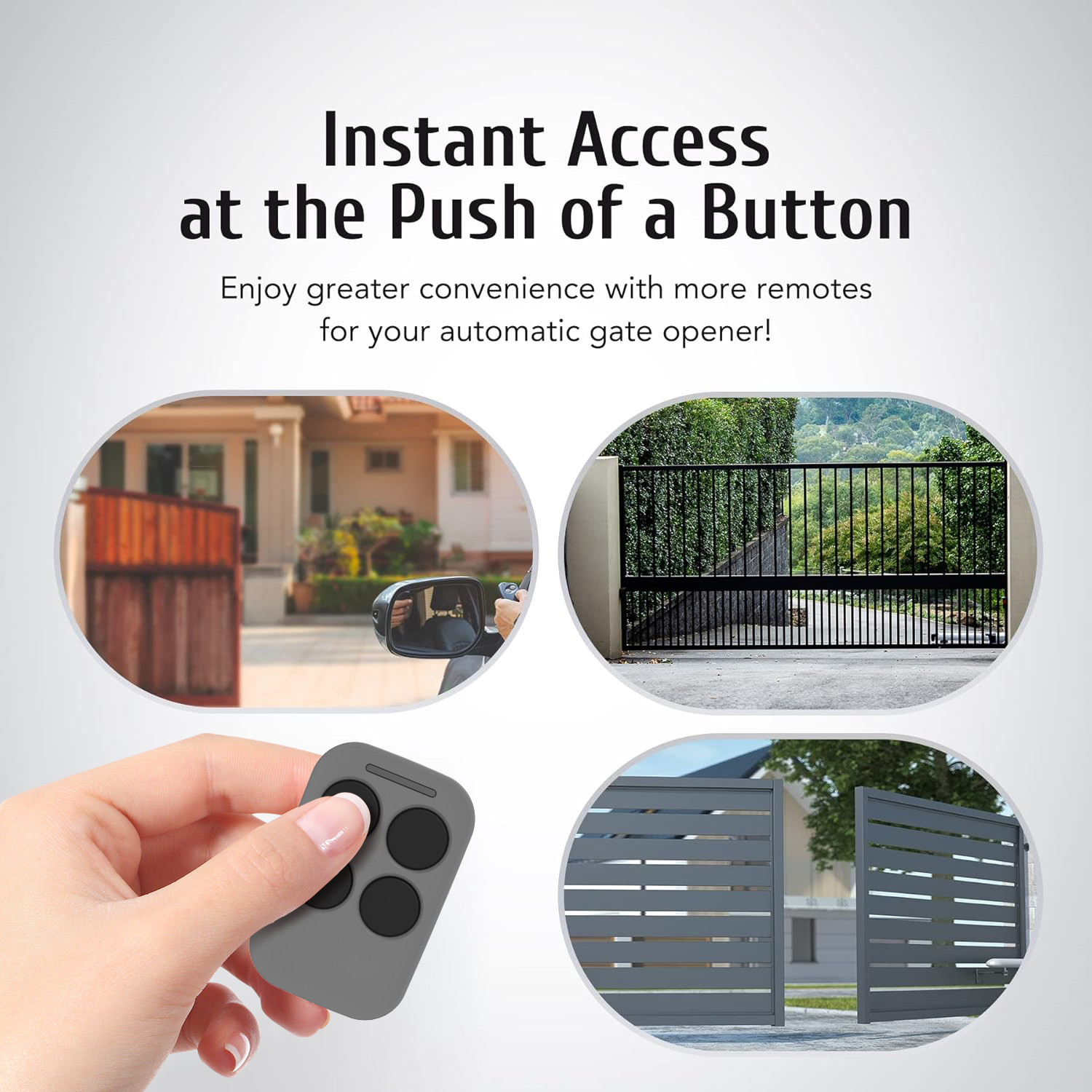 EZYOPENTECK Remote Control for Automatic Swing Sli... – Grandado