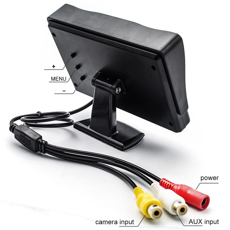 5" 5 inch Digital CCD car monitor 800*480 TFT LCD ... – Vicedeal