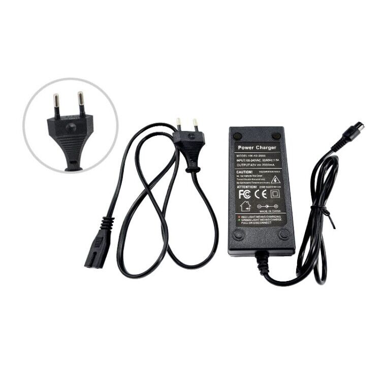 Scooter 42V 2A Power Adapter PowerFast 3-Prong Inl... – Grandado