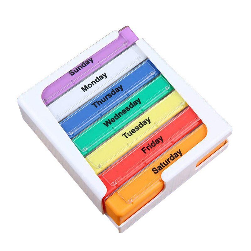 Personal Health Care Pill Cases Splitters 7 DAY WE... – Vicedeal