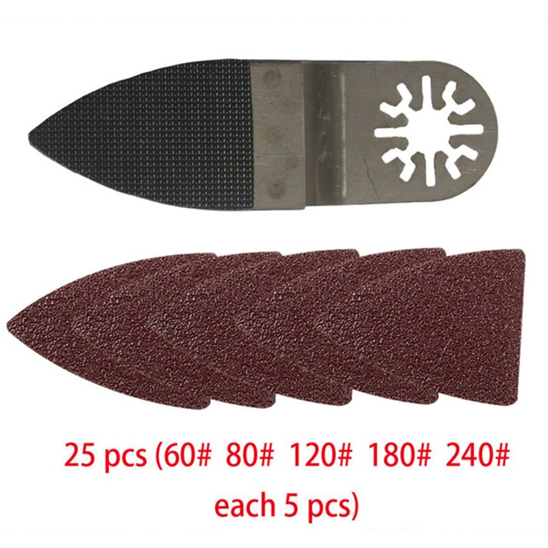 Finger Sanding Pad+25pcs Sanding Sheet For Multima... – Grandado