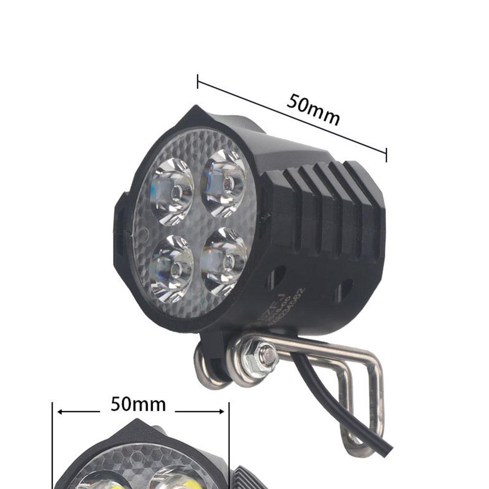 Waterproof E Bike Bicycle LED Headlight 12W 72V 80... – Grandado