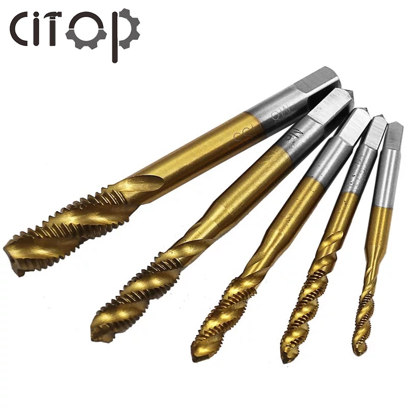 Citop M3-M8 Titanium Plated Screw Tap Drill Bits H... – Vicedeal