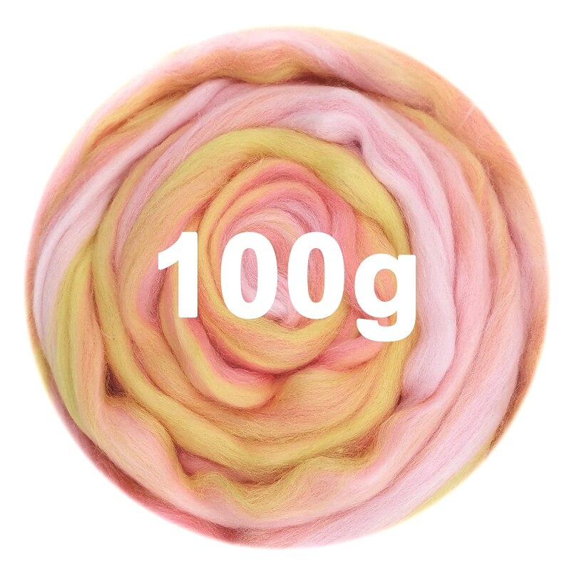 Gemengde Wol Roving 100G Blended Merino Zwervende ... – Vicedeal