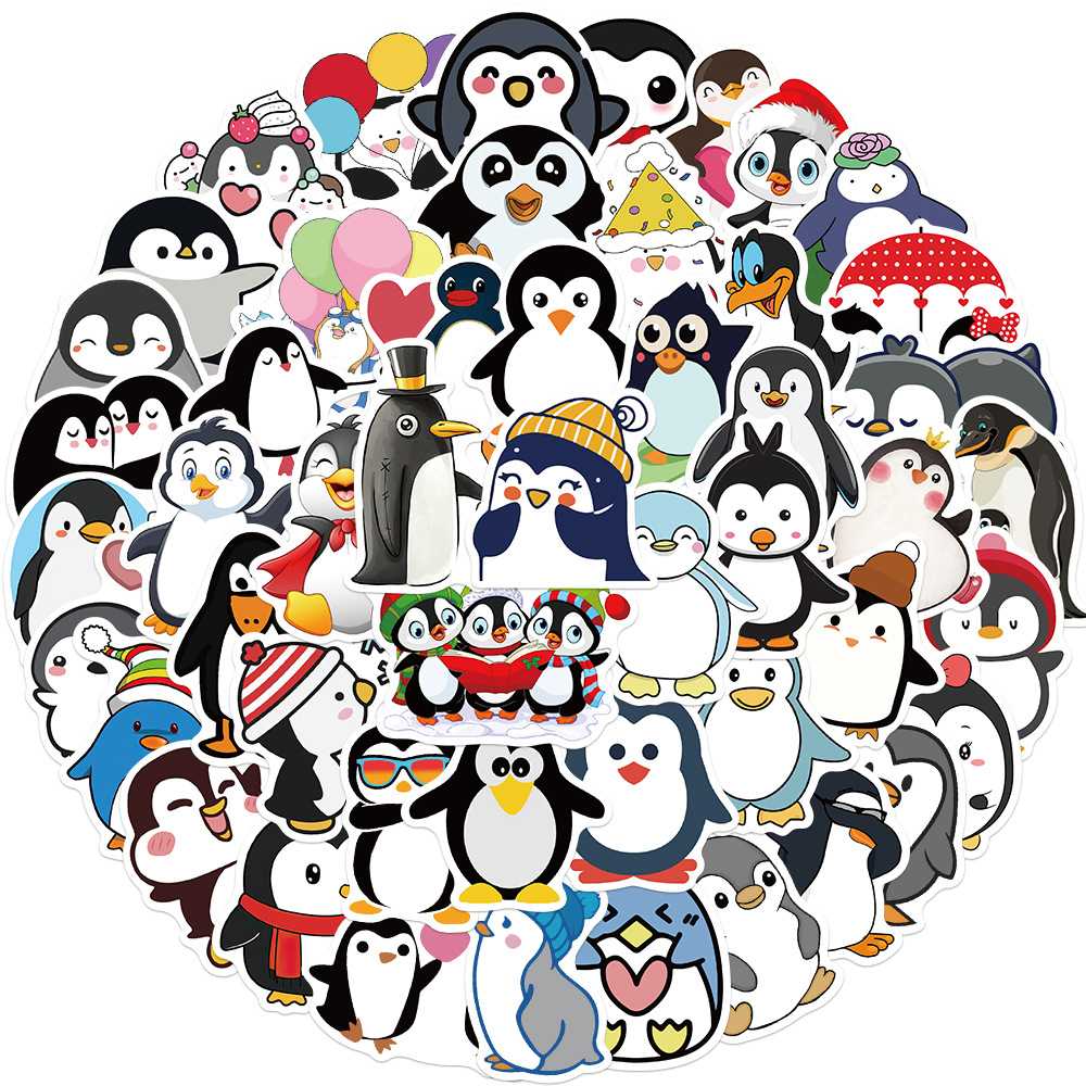 50pcs Animal Theme Sticker Waterproof for Car Bump... – Grandado