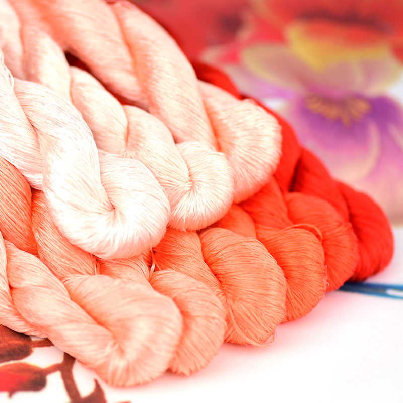silk embroidery thread / 100% silk thread /hand em... – Grandado