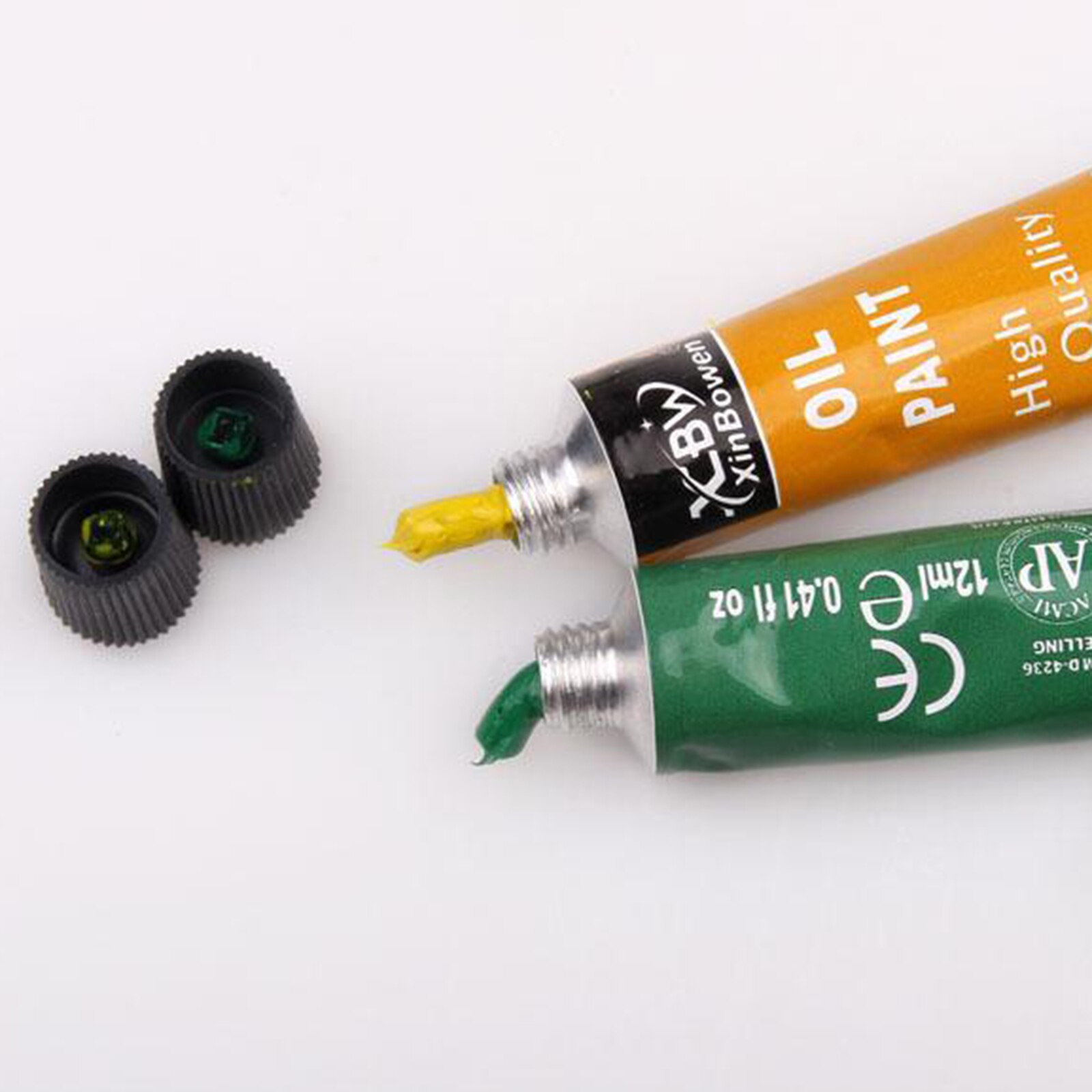 Premium Oil Paint Set, 12 Oil-Based Colors, Artist... – Vicedeal