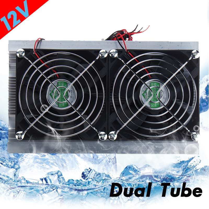 12V Refrigeration Cooling Fan Double Fan Thermoele... – Grandado