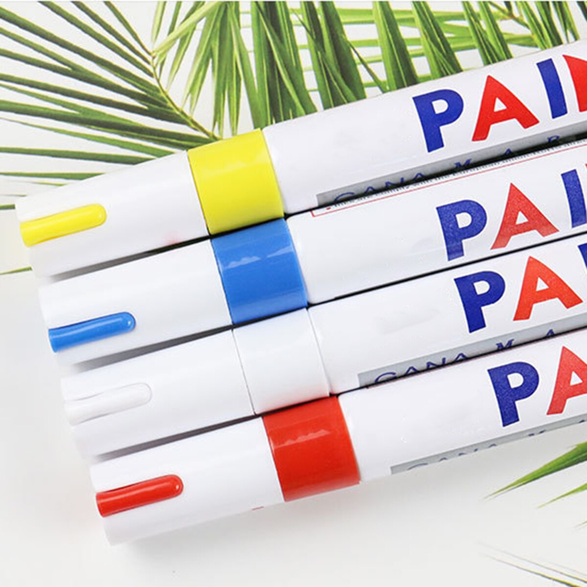 12 Colors Paint Marker Pens Car Auto Paint Repair ... – Grandado