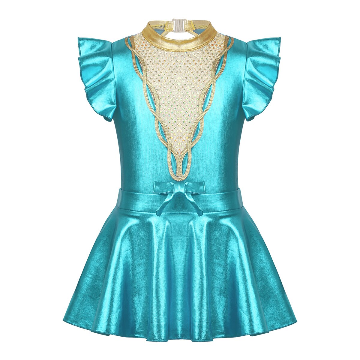 ChicTry Kids Teens Performance Dance Costume Shiny... – Grandado