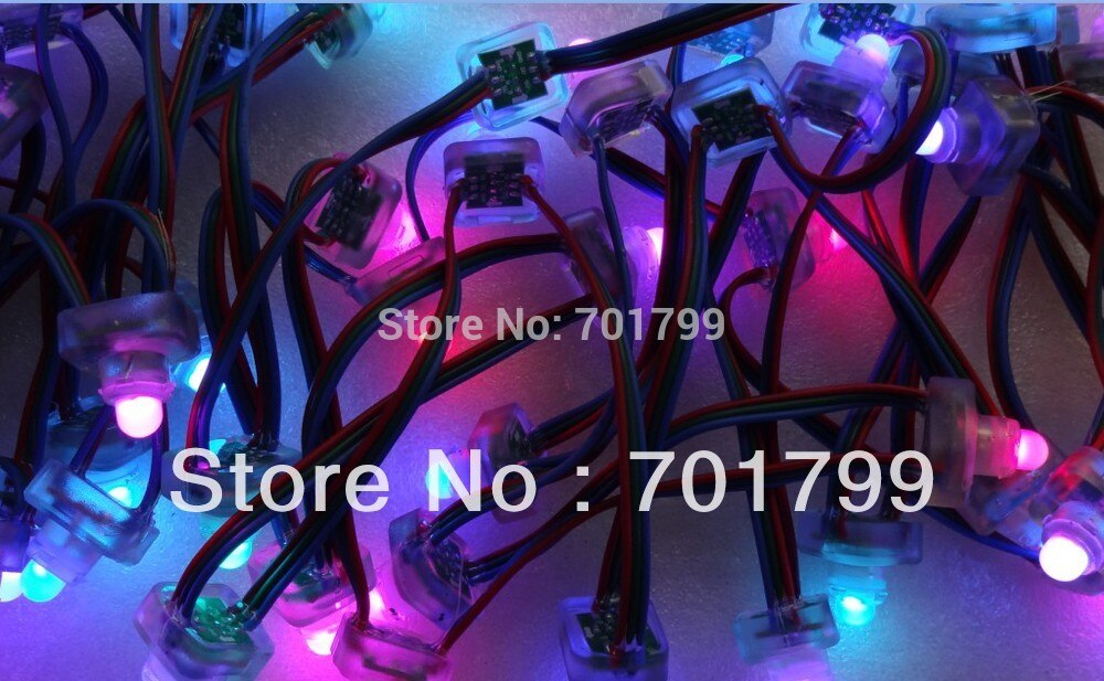 50pcs DC5V WS2811 LED pixel node,IP68 rated,color ... – Vicedeal