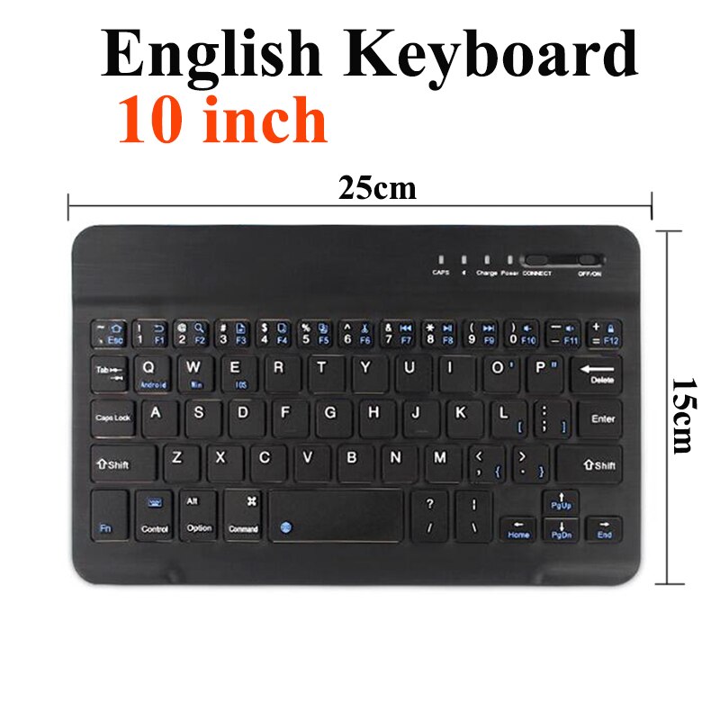 Spainsh Russian Keyboard Wireless Keyboard Bluetoo... – Vicedeal