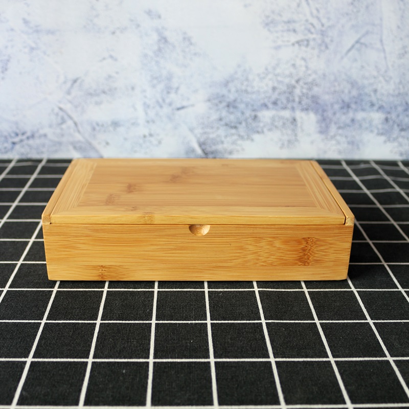 Bamboo Storage Box with Cover Hotel Consumable Box... – Grandado