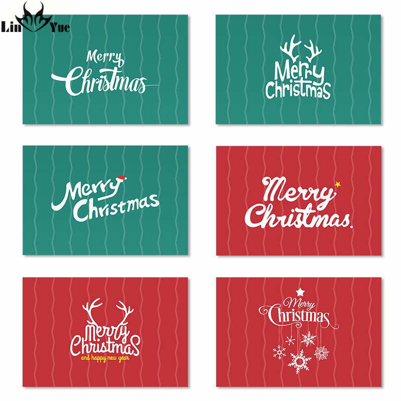 Mix Designs Merry Christmas Message Card Santa Sno... – Grandado