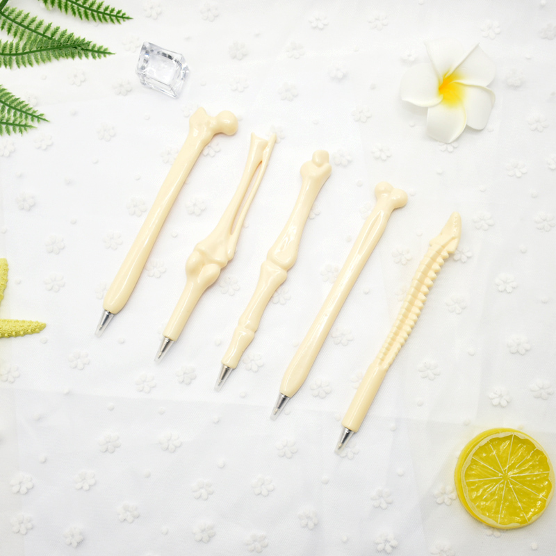 5 pcs Novelty Bone Shape Ballpoint Pen 0.7mm Blue ... – Grandado