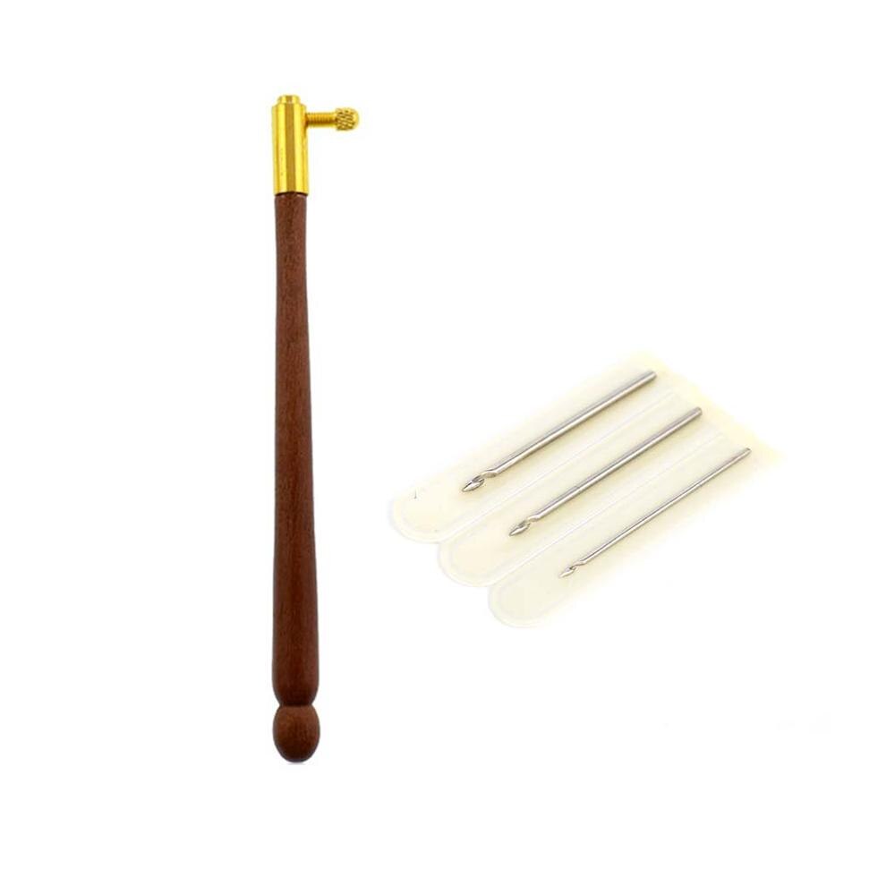 Tambour Hook with 3 Needles 70 90 100 Embroidery T... – Grandado