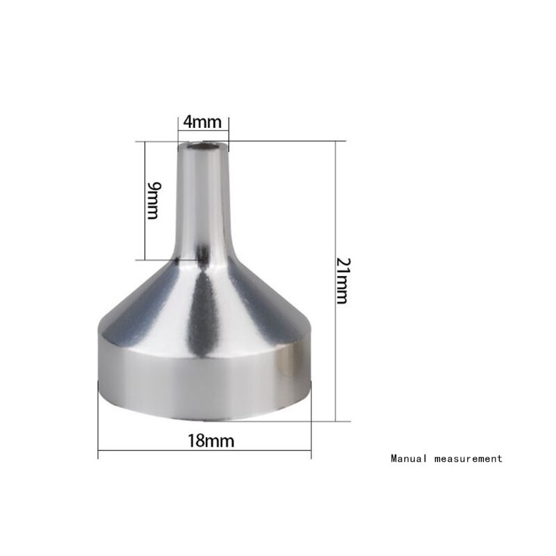 Mini embudo de Metal de 21x18mm, embudos de aceite... – Grandado