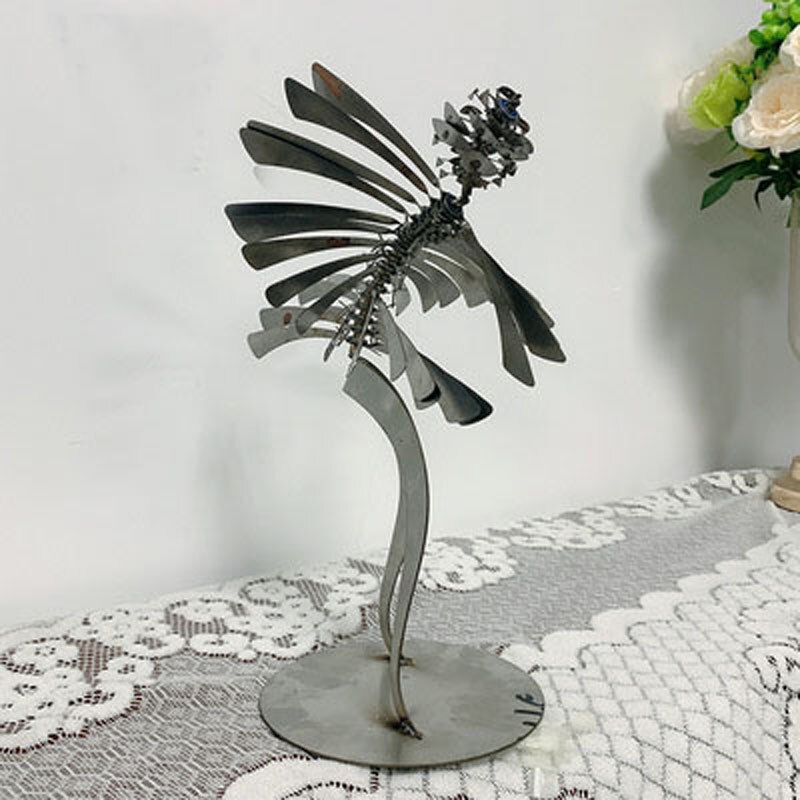 Stainless Steel Humanoid Windmill Metal Rotating W... – Grandado