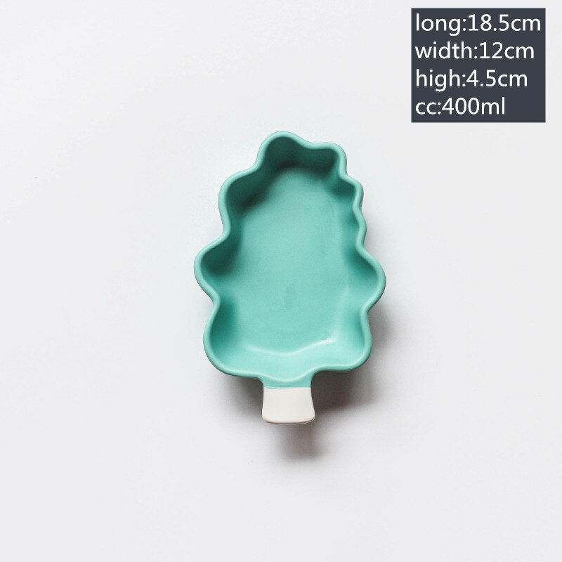 Ceramic Small Tree Baked Rice Bowl Household Bakin... – Grandado