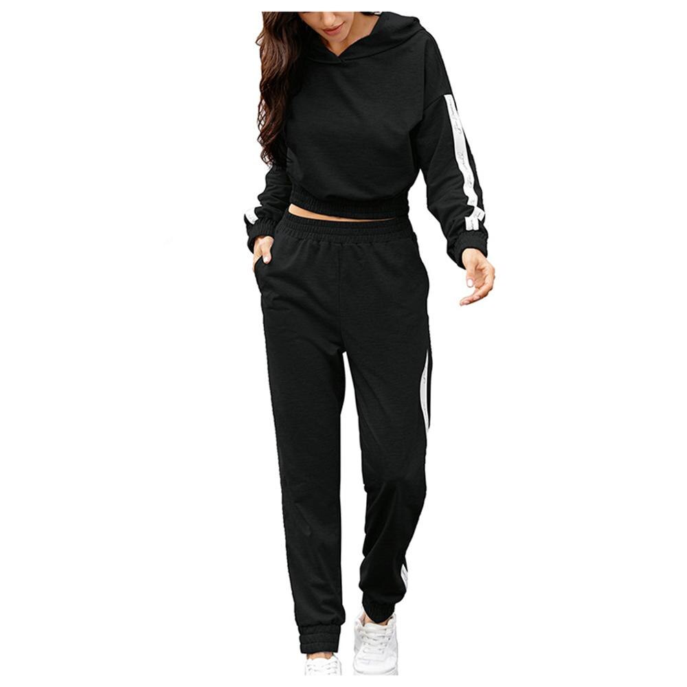 Ensemble Jogging Femme Women Hooded Sweatshirt Cas... – Grandado