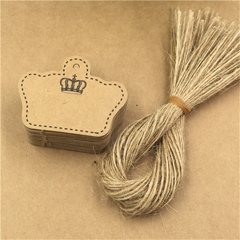 200Pcs/Lot 5x4cm Handmade Crown Shape kraft Paper ... – Vicedeal