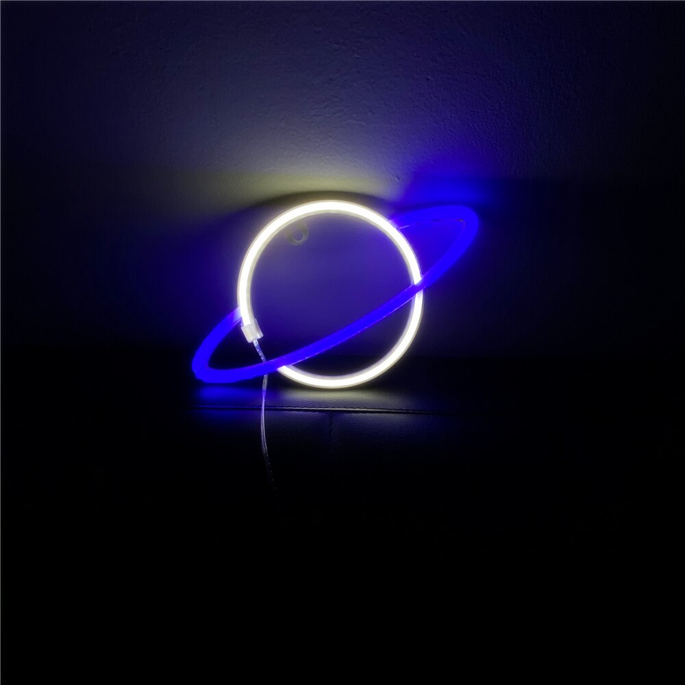 Universe Neon Wall Light Planet Neon Sign Wall Han... – Grandado