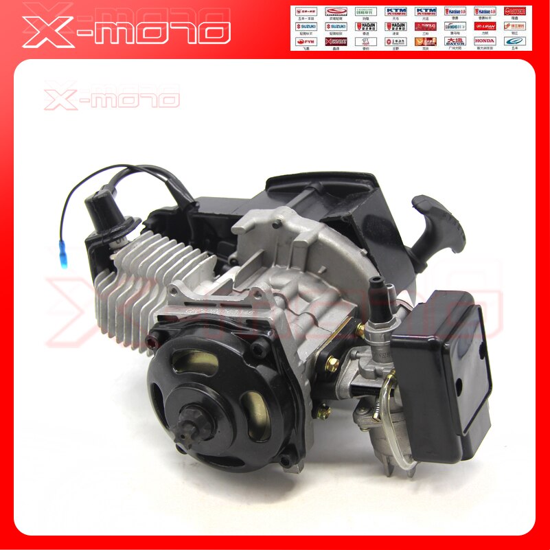 49cc 2 STROKE ENGINE MOTOR MINI ATV QUAD ROCKET PO... – Grandado