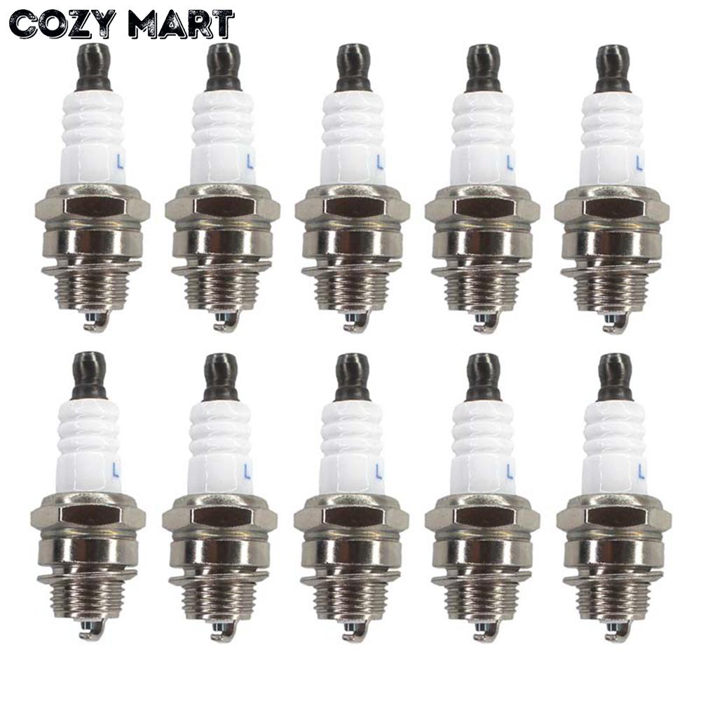 10Pcs Spark Plug for 2 Stroke Engine 25cc 52cc 62c... – Vicedeal