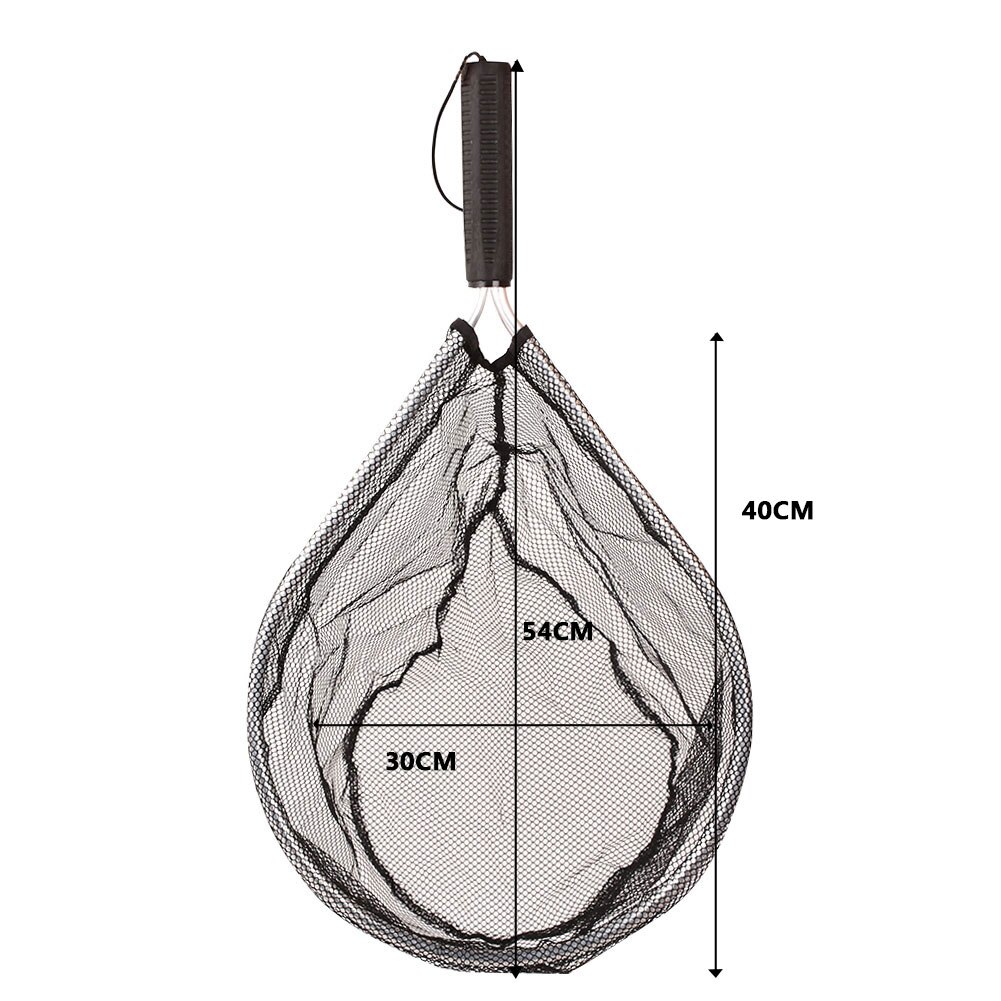 Practical Fly Fishing Net Durable Portable Black A... – Vicedeal