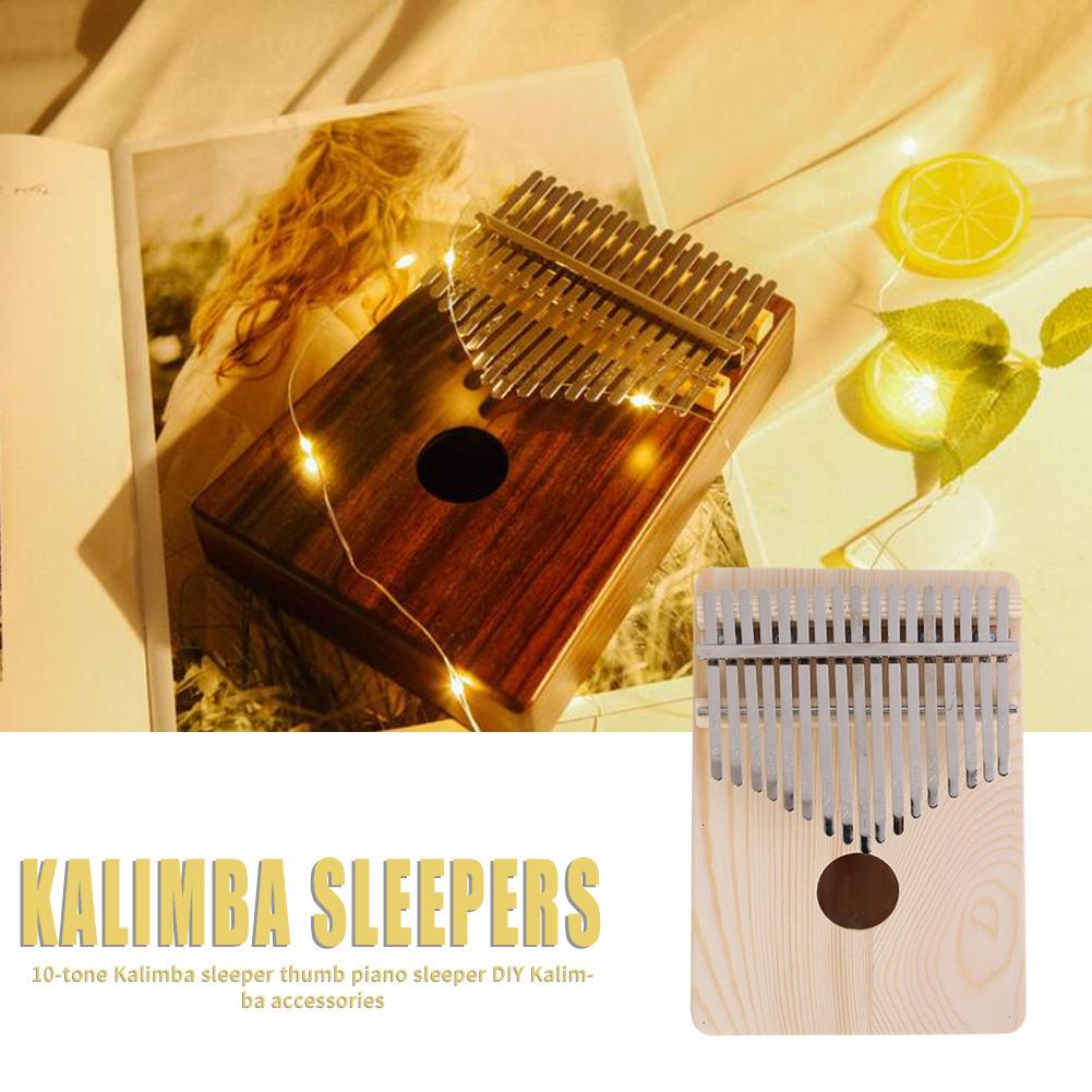 17 Key Kalimba Thumb Finger Piano DIY Kit Natural ... – Grandado