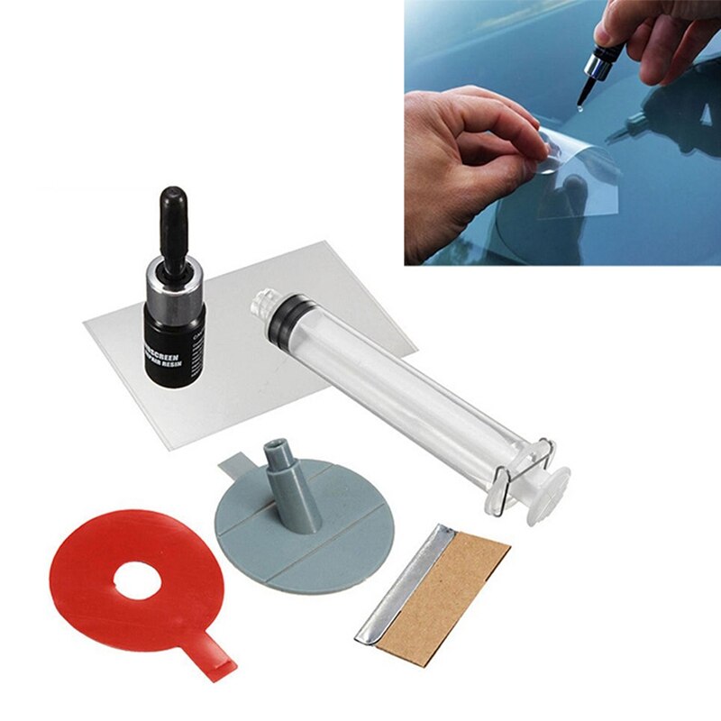 Auto glass repair front windshield window crack cr... – Grandado