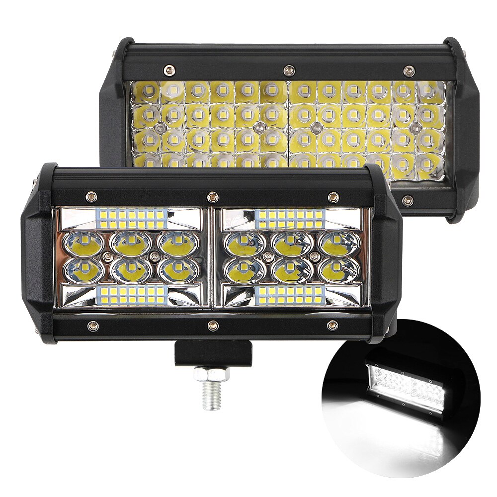 DC 12V 24V LED Headlights LED Bar Offroad Spot Flo... – Grandado