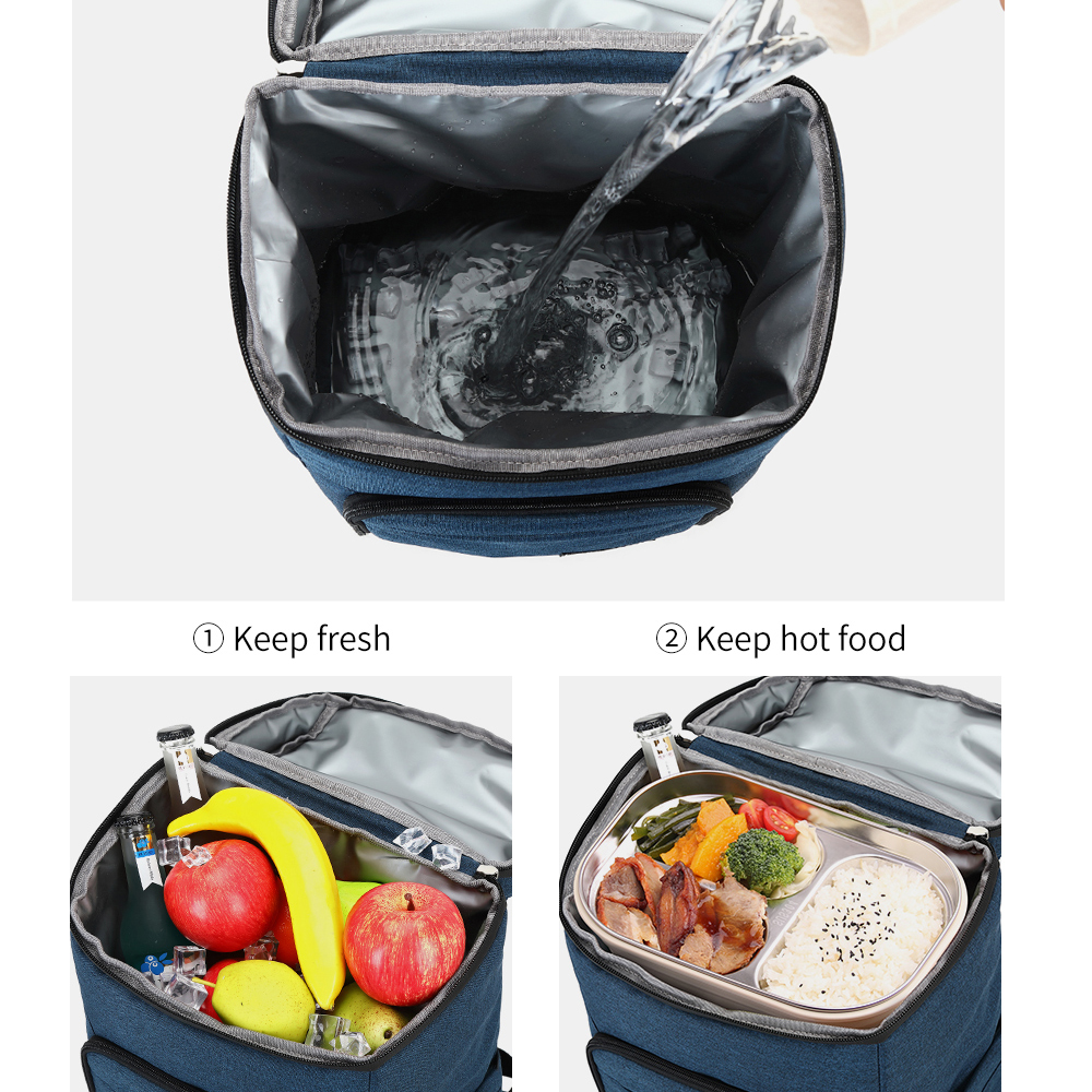 Thermal Backpack Thicken Waterproof Large Thermo B... – Grandado