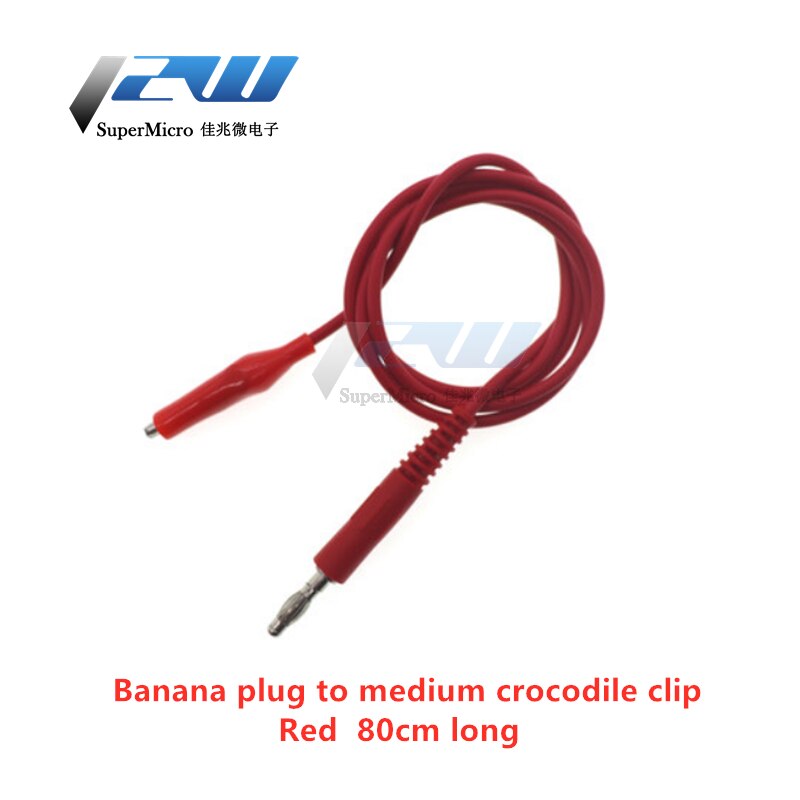 4MM banana plug to medium crocodile clip line mult... – Vicedeal