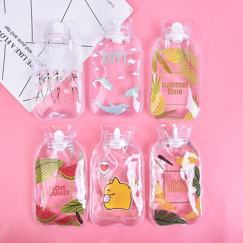 Grote Leuke Print Pvc Water Vullen Fles Warm Water... – Grandado