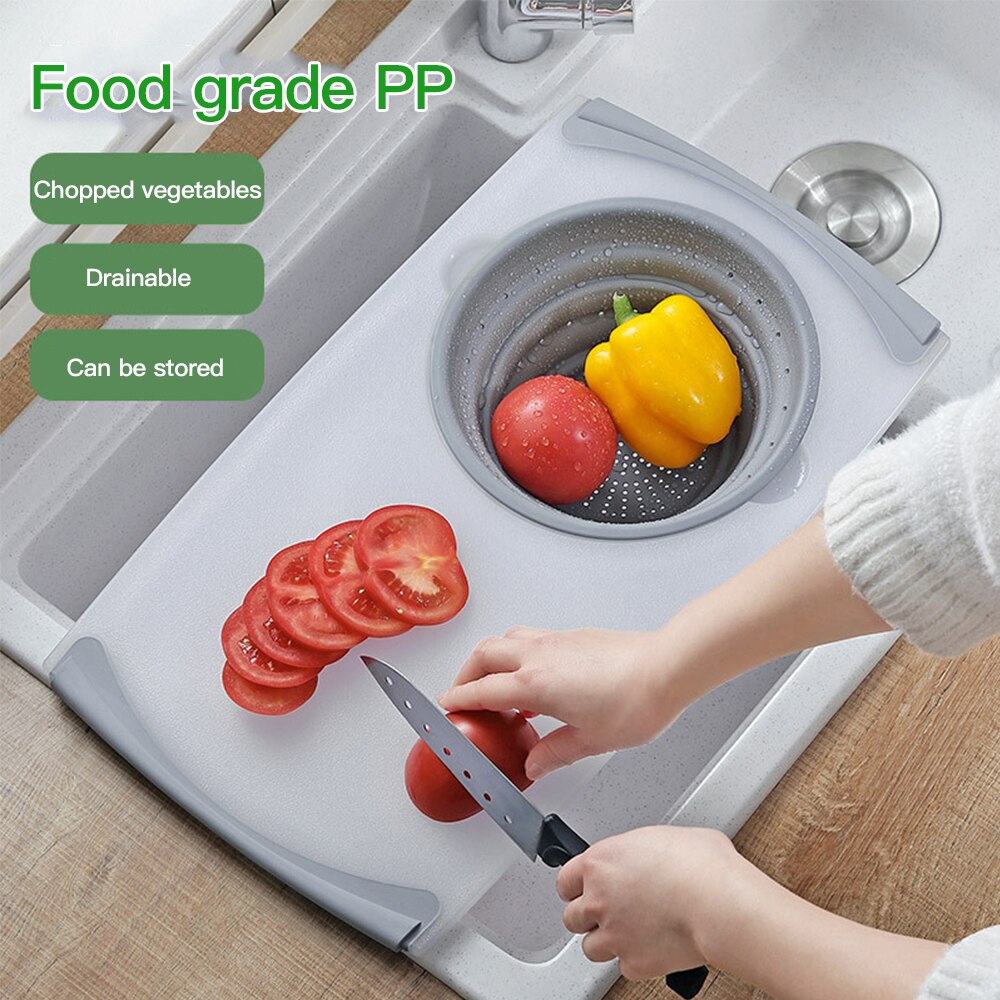 Wonderlife 1PCS Retractable Sink Square Cutting Bo... – Grandado