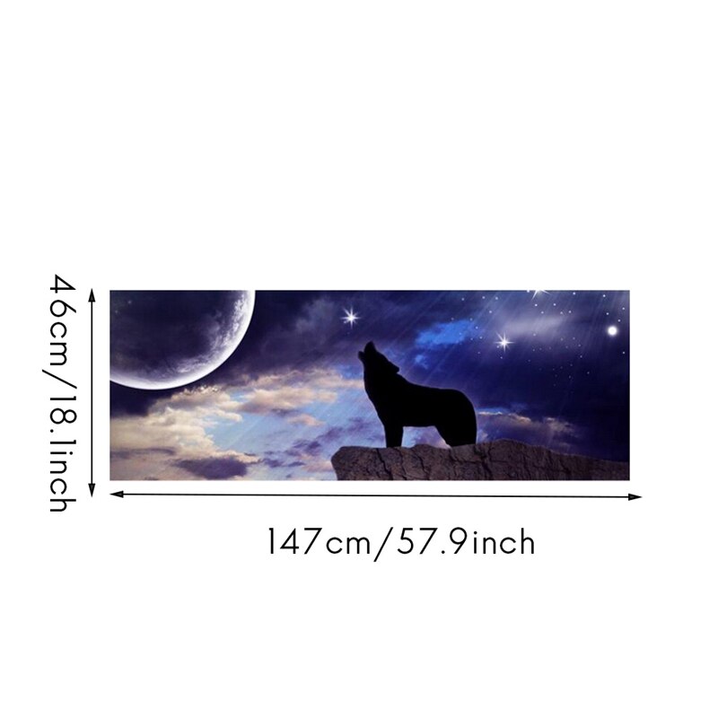 Wolf and Moon for Truck Jeep Suv Pickup 3D Rear Wi... – Grandado
