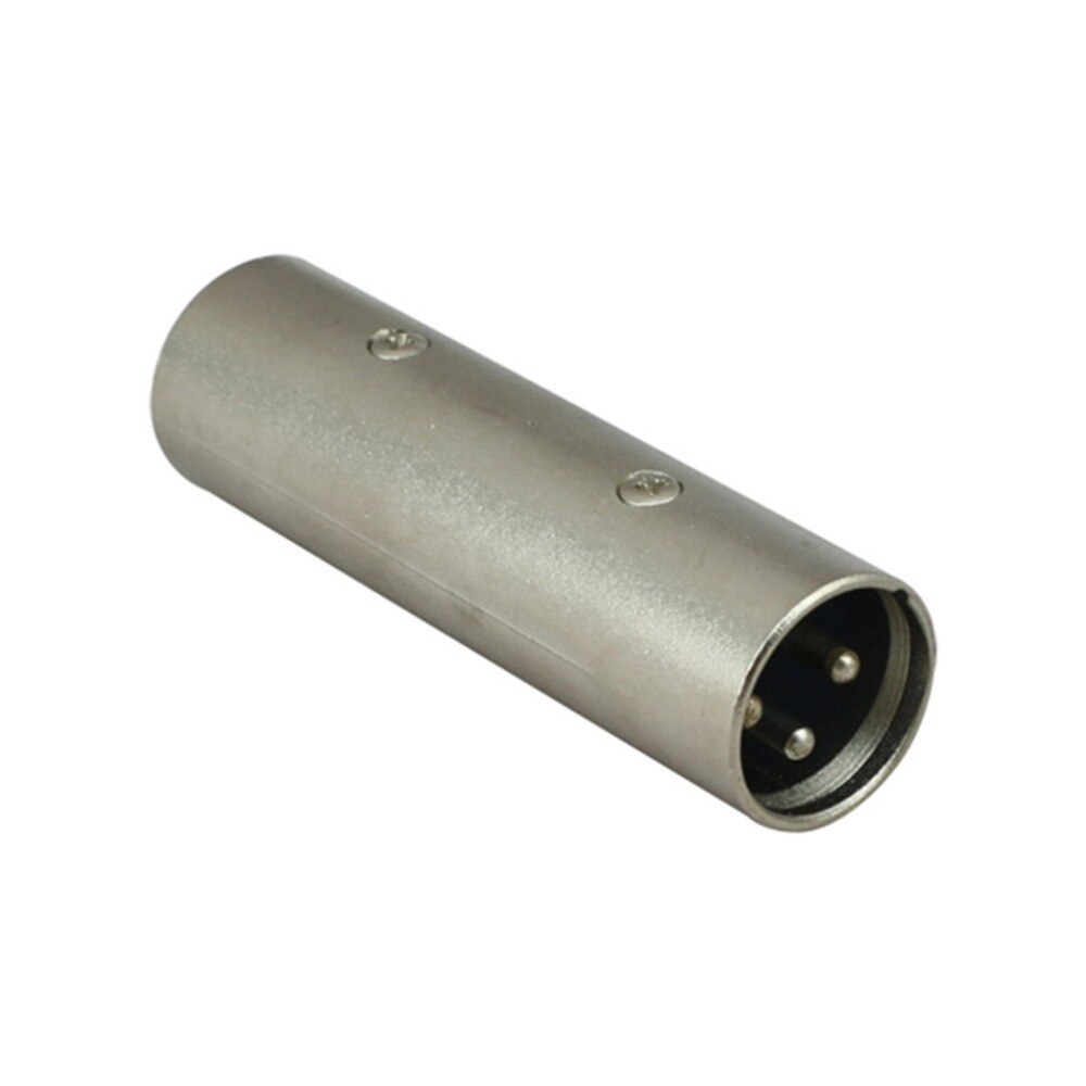 3-Pin XLR Male to Male Plug Coupler Gender Changer... – Grandado