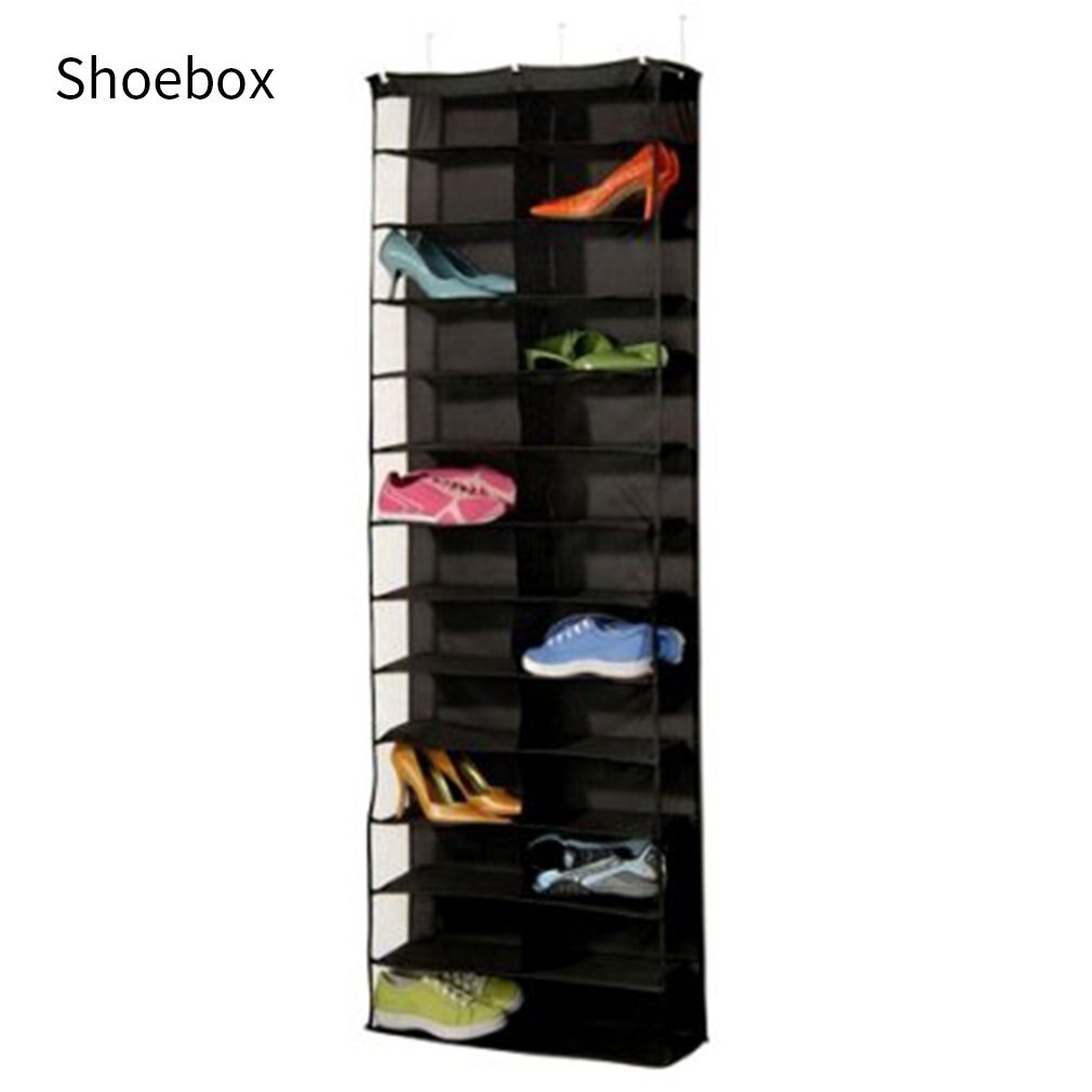 26 Pocket Shoe Organizer Door Hanging Shoes Storag... – Vicedeal