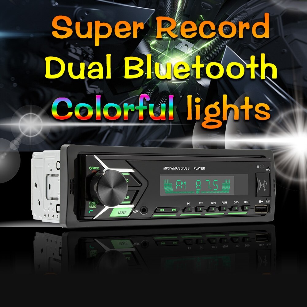 12V Hands-Free Car Auto MP3 Player Bluetooth FM Ra... – Grandado