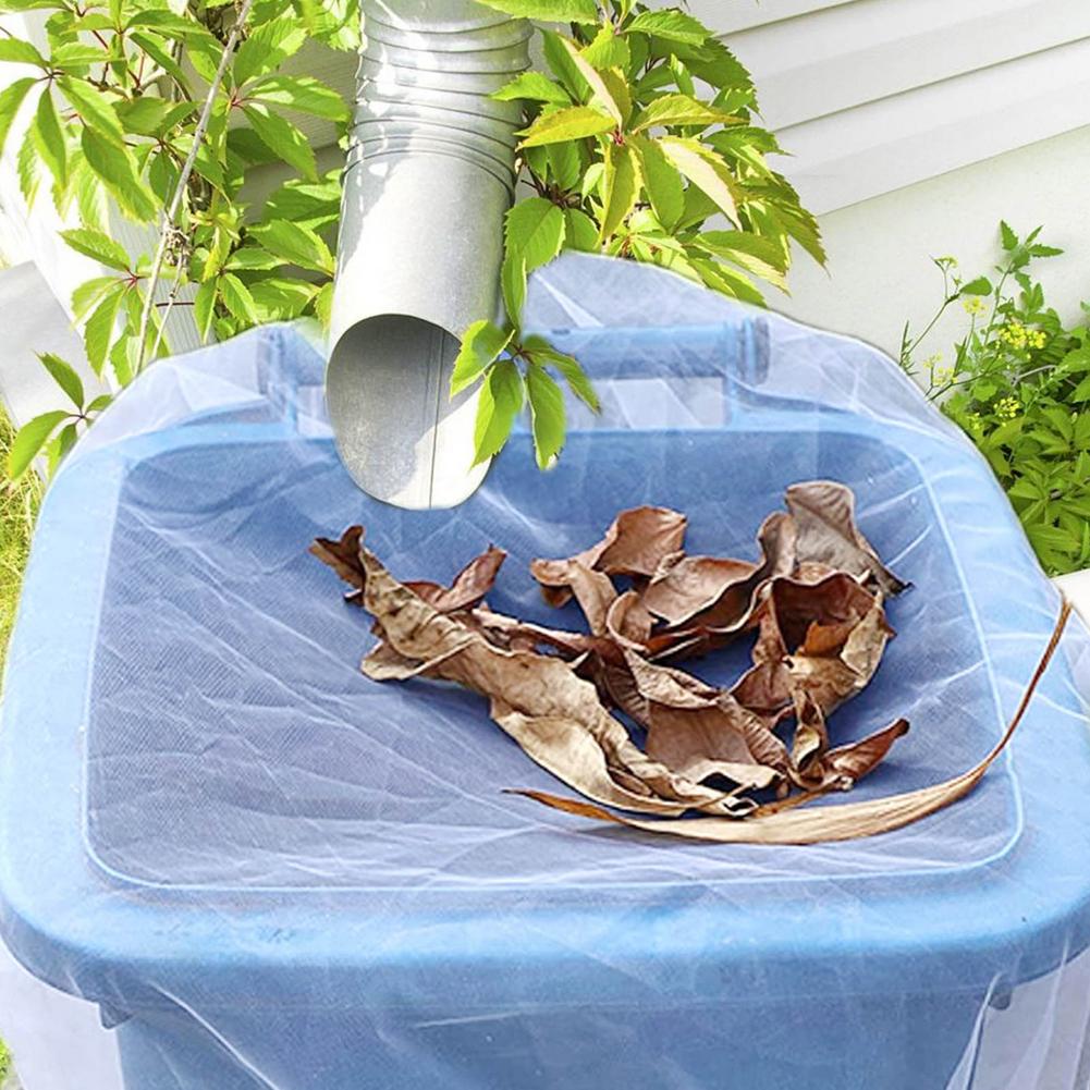 Rain Barrel Mesh Cover Water Collection Bucket Dra... – Grandado