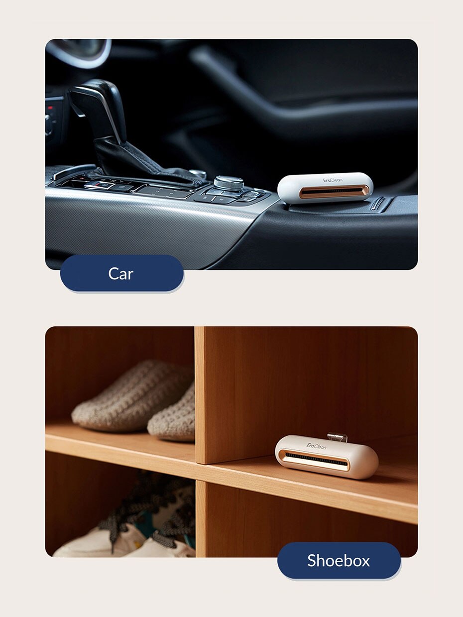 Eraclean Ozon Luchtreiniger Koelkast Deodorant Ste... – Grandado