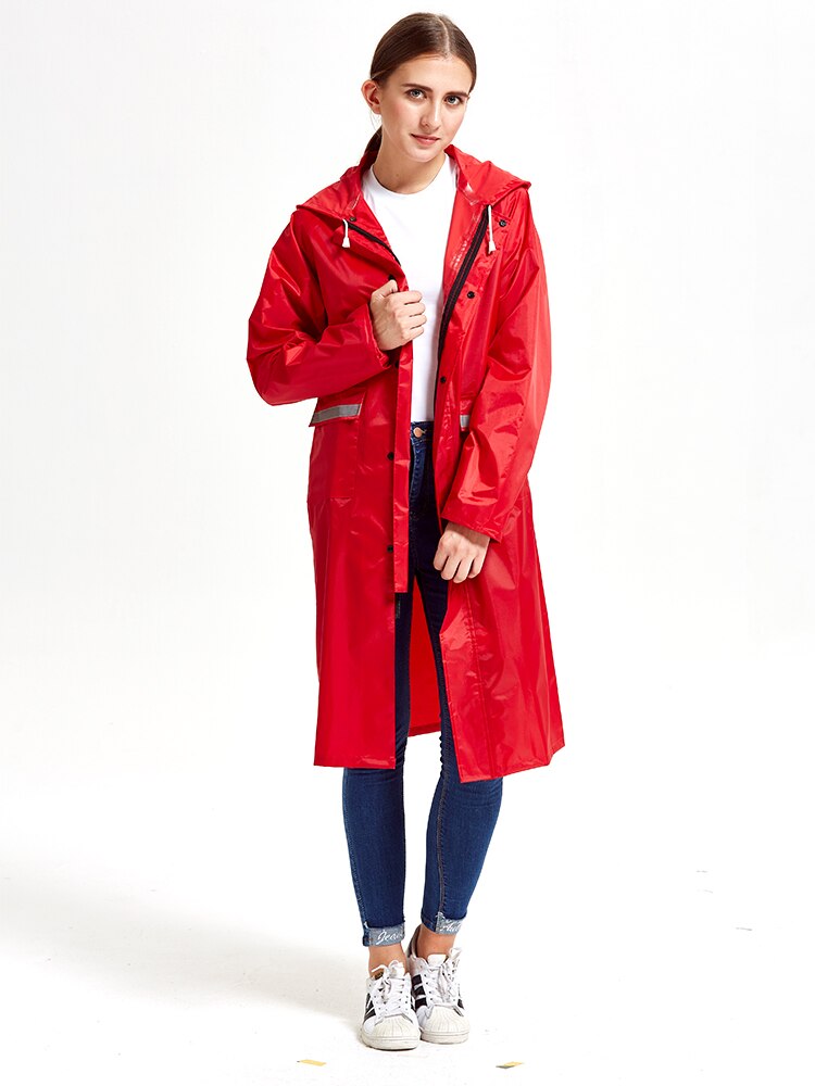 Waterdichte Nylon Regenjas Vrouwen Plastic Poncho ... – Grandado