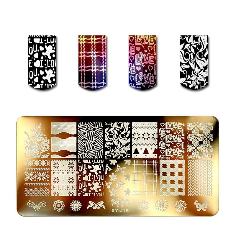 1pc Designs Available Nail Stamping Plates for nai... – Grandado