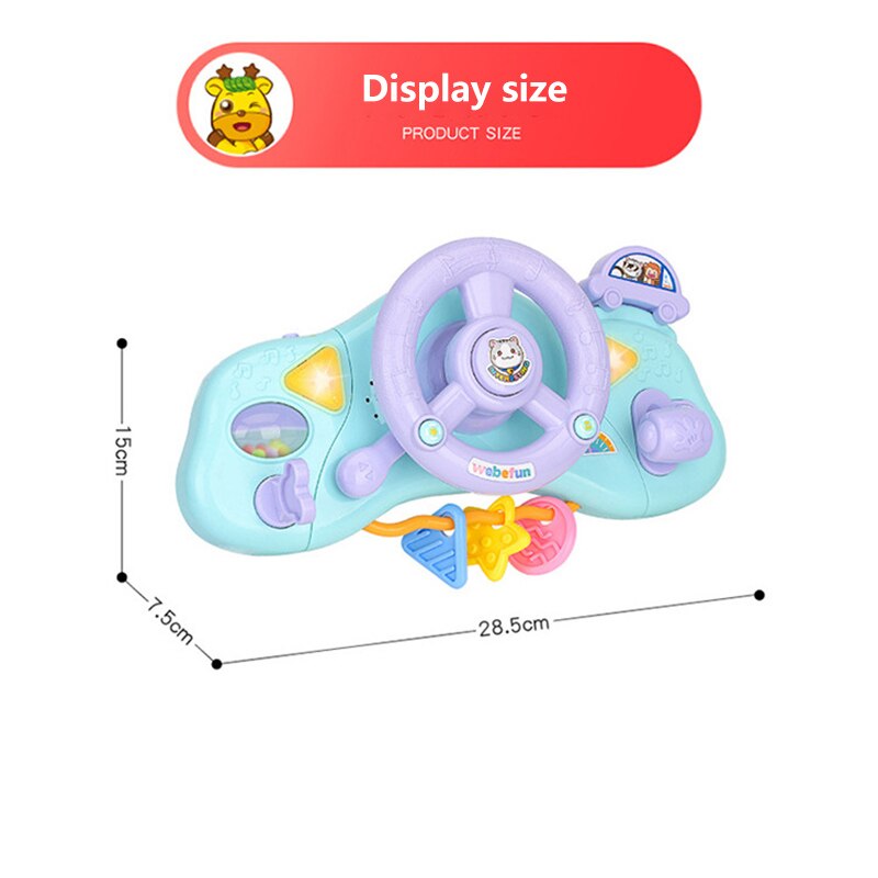 Simulation Driving Game Electric Steering Wheel Wi... – Grandado